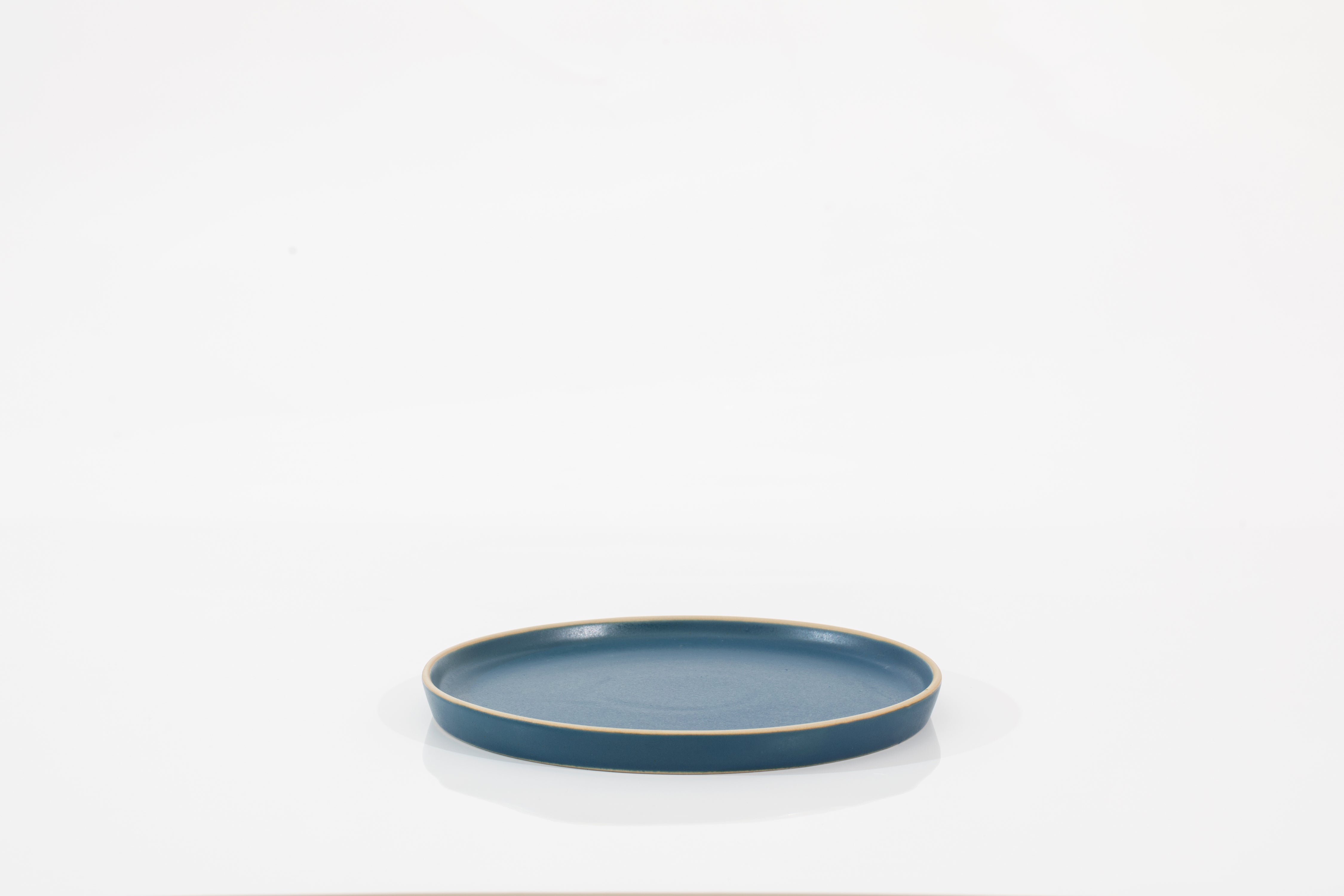 8.5” Side Plate in Marine Blue – Lineage Ceramics